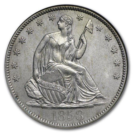Buy 1858-O Liberty Seated Half Dollar SS-Republic Shipwreck NGC Set | APMEX