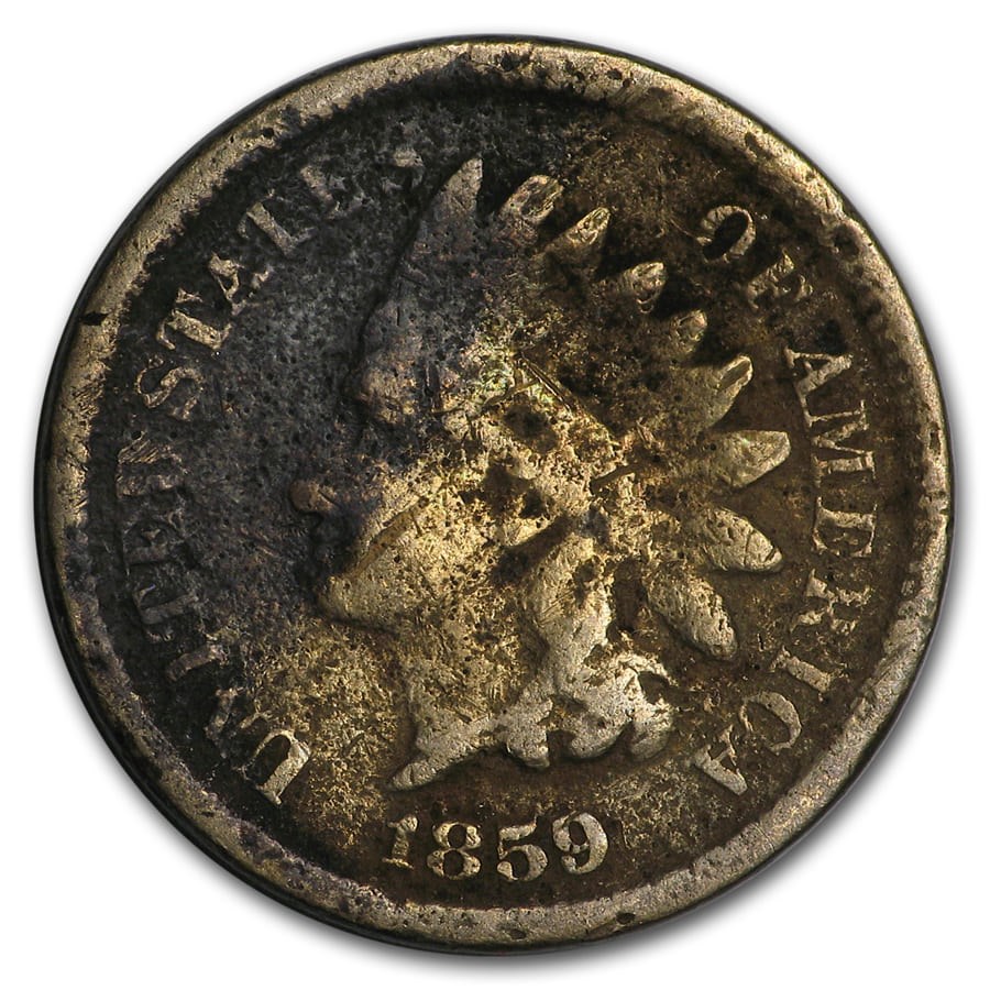 Buy 1859 Indian Head Cent Cull | APMEX