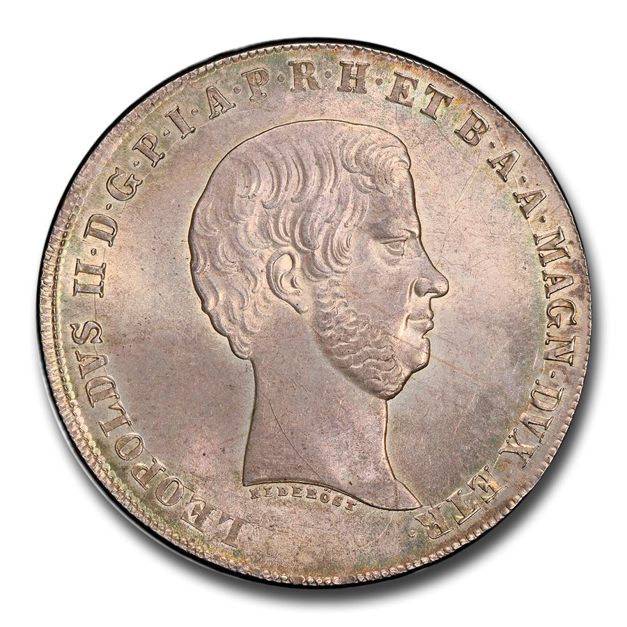 Buy 1859 Tuscany Silver 4 Fiorini Leopold II MS-64 | APMEX