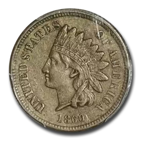 Buy 1860 Indian Head Cent XF-45 PCGS (Pointed Bust) | APMEX