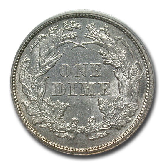 Buy 1860 Liberty Seated Dime MS-62 PCGS | APMEX