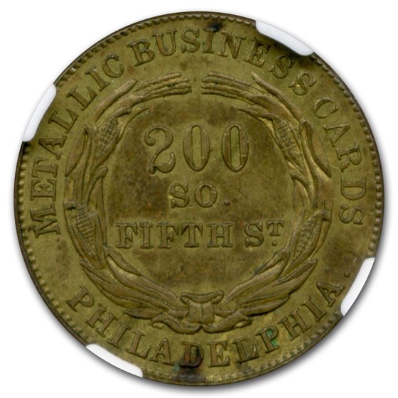 Buy 1860 Philadelphia Token MS-61 NGC (M-PA 354) | APMEX