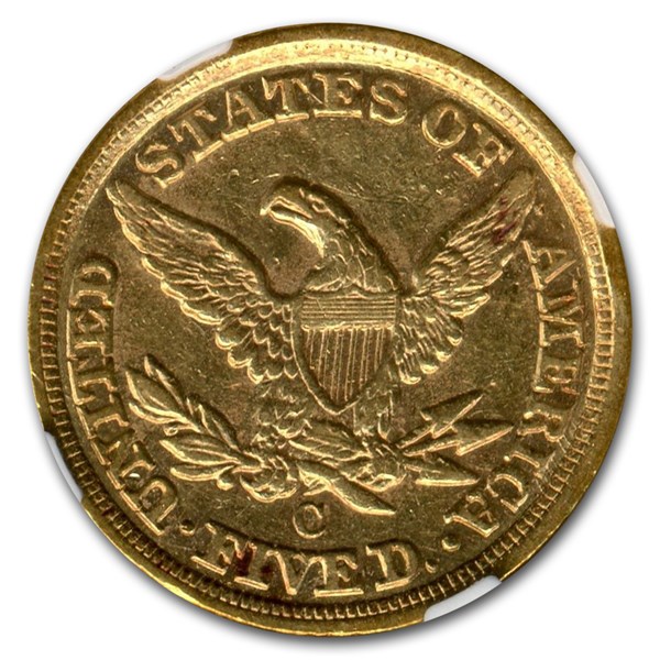 1861 C Liberty Head Half Eagle Value - APMEX
