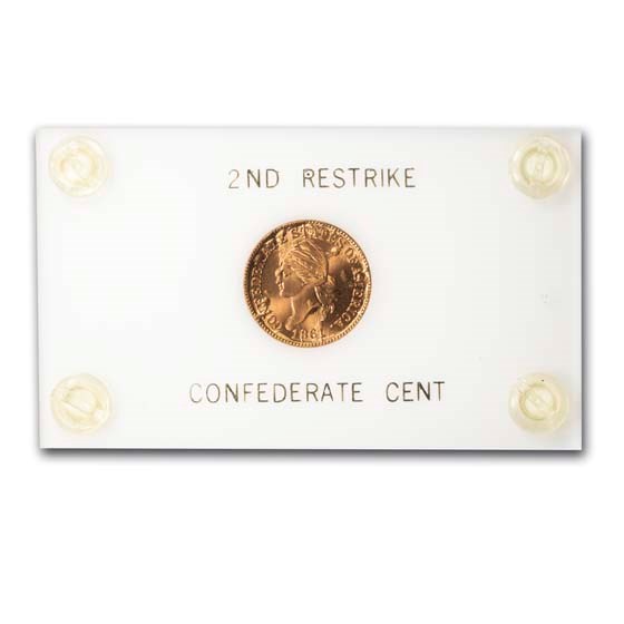 Buy 1861 Confederate Cent 2nd Restrike BU | APMEX
