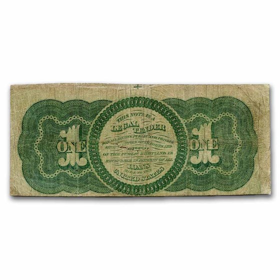 Buy 1862 $1.00 Legal Tender Salmon P. Chase Fine | APMEX