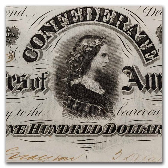 Buy 1862 $100 (T-49) Lucy Pickens CU-63 PMG (Details) | APMEX