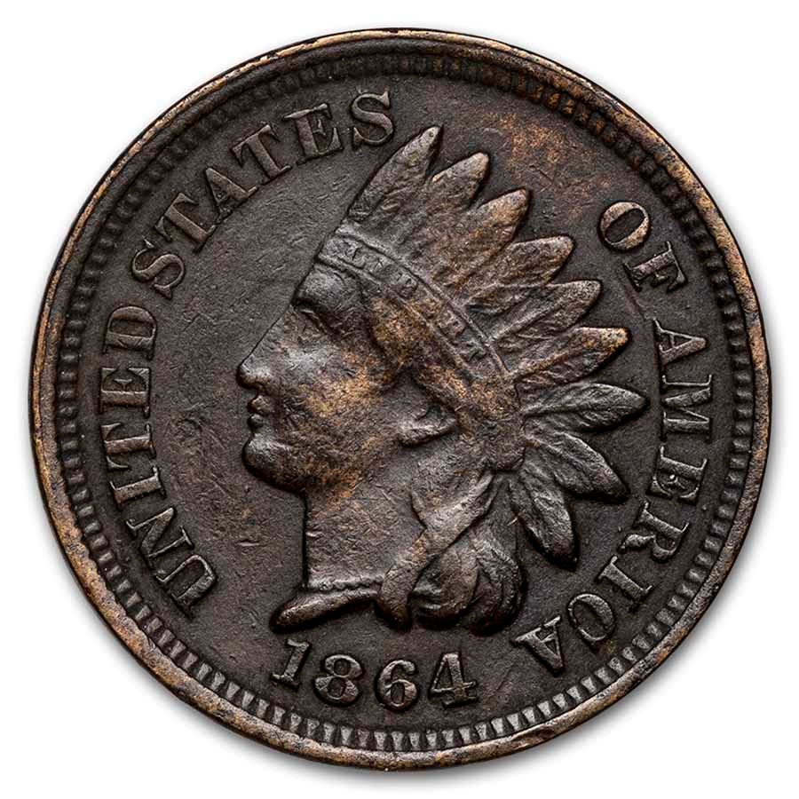 Buy 1864 Indian Head Cent Bronze XF Details | APMEX