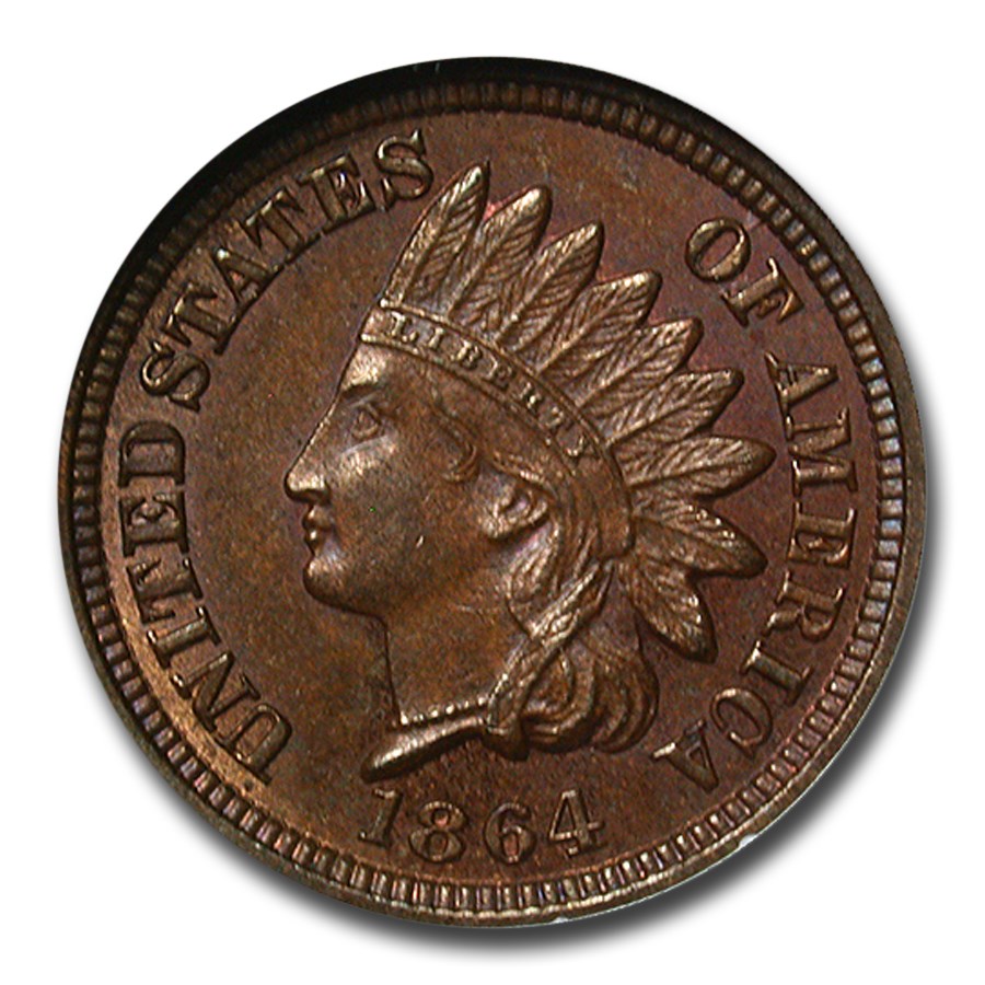 Buy 1864 Indian Head Cent MS-63 NGC (Brown) | APMEX