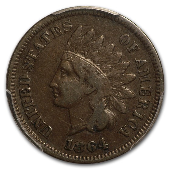 Buy 1864-L Indian Head Cent VF-30 PCGS | APMEX