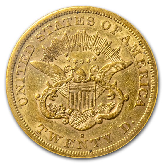 Buy 1864-S $20 Liberty Gold Double Eagle VF-35 NGC | APMEX