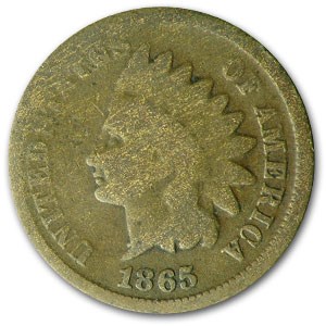 Buy 1865 Indian Head Cent Fancy 5 Good | APMEX