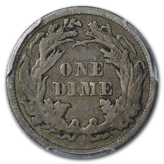 Buy 1865-S Liberty Seated Dime VF-25 PCGS | APMEX