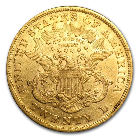 Buy 1866 $20 Liberty Gold Double Eagle XF | APMEX