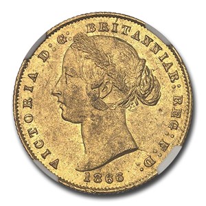 Buy 1866 Australia Gold Sovereign Victoria MS-61 | APMEX