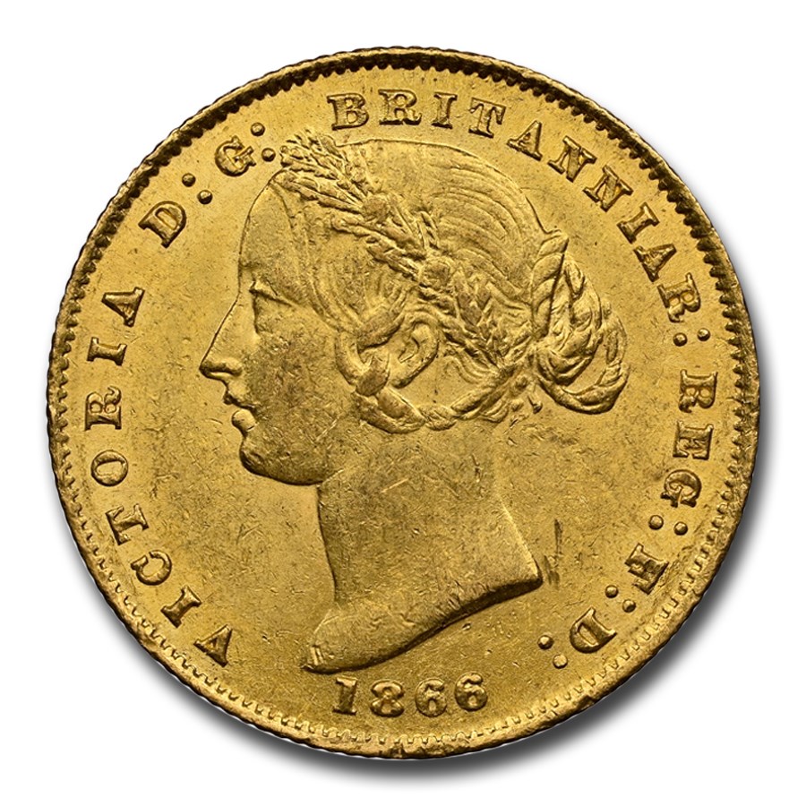 Buy 1866 Australia Gold Sovereign Victoria MS-62 NGC | APMEX