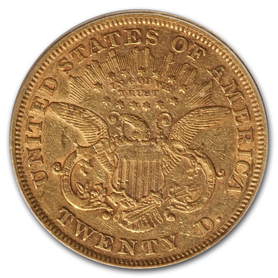 Buy 1867 $20 Liberty Gold Double Eagle XF-45 PCGS | APMEX