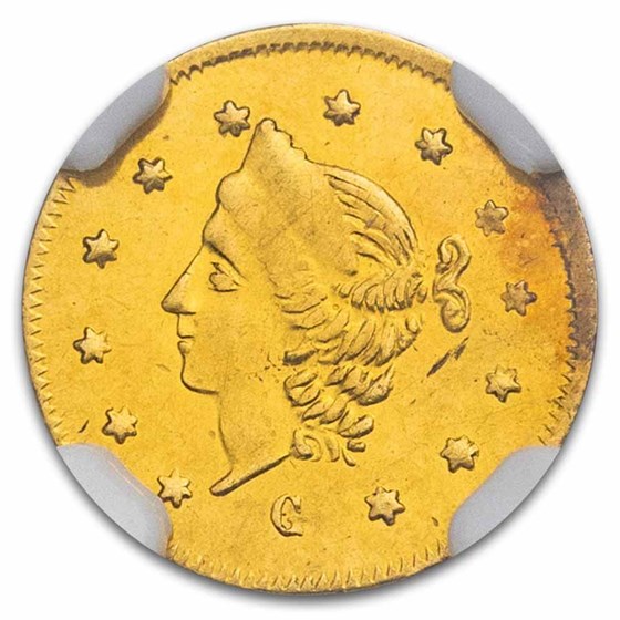 Buy 1867 Liberty Round 50 Cent Gold MS-62 NGC | APMEX