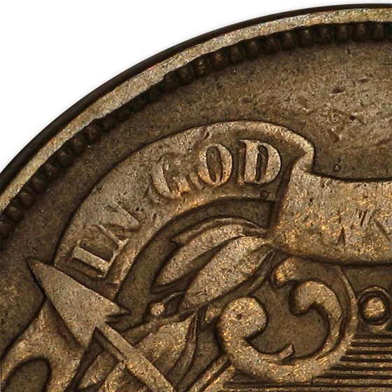 Buy 1867 Two Cent Piece Fine (FS 101, Doubled Die) | APMEX