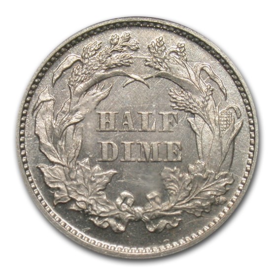 Buy 1868 Liberty Seated Half Dime Pattern PR-63 PCGS (J-638) | APMEX