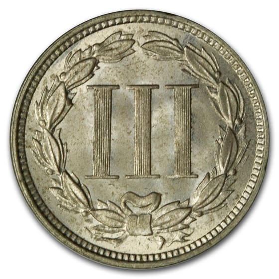 Buy 1869 3 Cent Nickel BU | APMEX