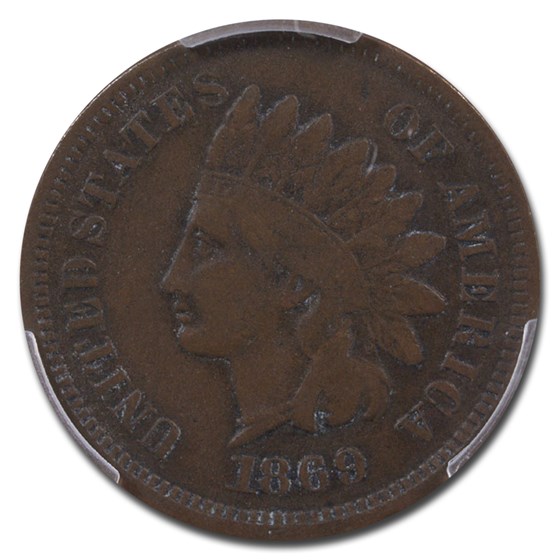 Buy 1869/69 Indian Head Cent (Penny) (RPD, FS-301) | APMEX