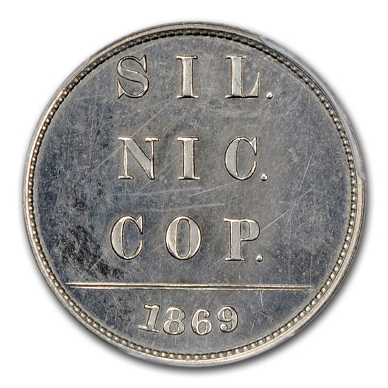 Buy 1869 Liberty Seated Dime Pattern PR-65 Cameo PCGS CAC (J-717a) | APMEX