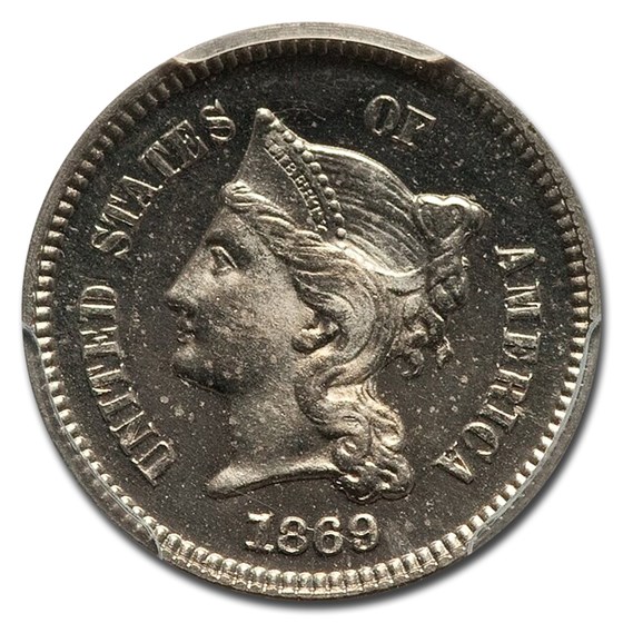 Buy 1869 One Cent Pattern PR-65 Cameo PCGS CAC (J-666) | APMEX