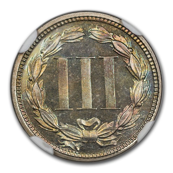 Buy 1869 Three Cent Nickel PF-67+ NGC | APMEX