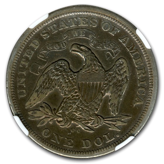 Buy 1870-CC Liberty Seated Dollar VF-30 NGC | APMEX