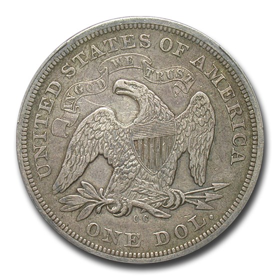 Buy 1870-CC Liberty Seated Dollar VF-30 PCGS | APMEX