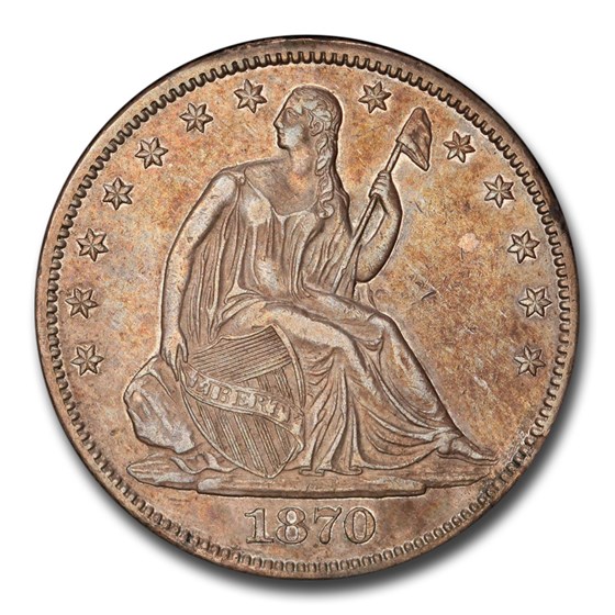 Buy 1870-CC Liberty Seated Half Dollar XF-40 PCGS | APMEX