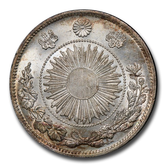 Buy 1870 Japan Silver Yen Meiji MS-64 PCGS | APMEX
