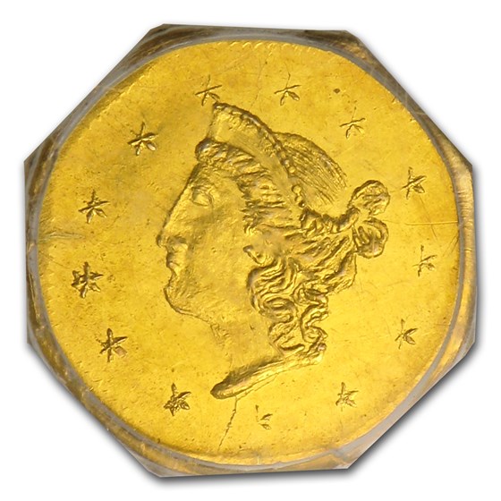 Buy 1870 Liberty Octagonal 50 Cent Gold MS-60 PCGS (BG-936) | APMEX
