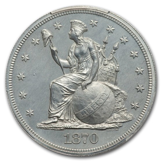 Buy 1870 Liberty Seated Dollar PR-65 PCGS (J-1008) | APMEX