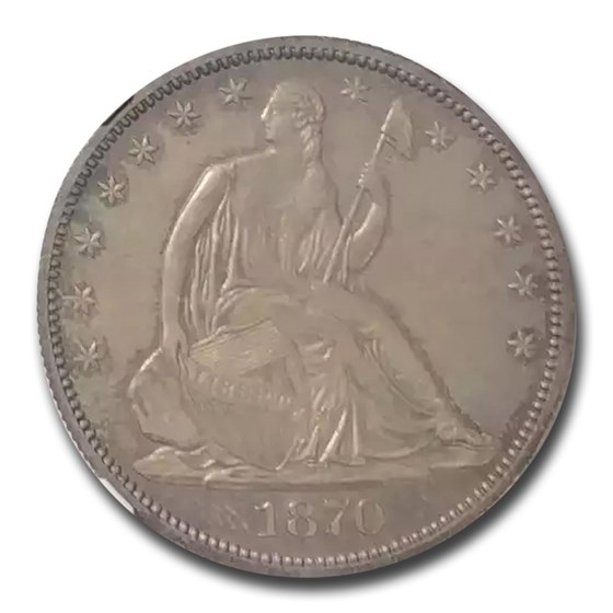 Buy 1870 Liberty Seated Half Dollar PF-64 NGC | APMEX