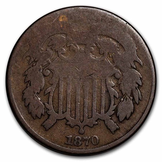 Buy 1870 Two Cent Piece AG | APMEX