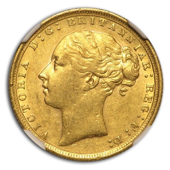 Buy 1871 Great Britain Au Sovereign AU-53 NGC (RMS Douro Shipwreck) | APMEX