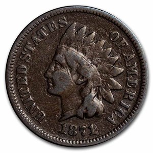 Buy 1871 Indian Head Cent VG Details | APMEX
