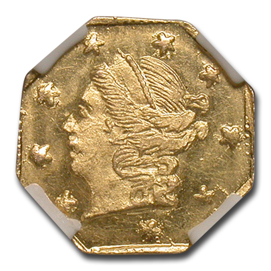 Buy 1871 Liberty Octagonal 25 Cent Gold MS-64 NGC (BG-717) | APMEX Buy 1871 Liberty Octagonal 25 Cent Gold MS-64 NGC (BG-717) | APMEX