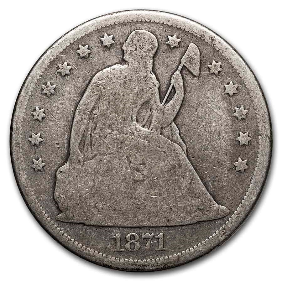 Buy 1871 Liberty Seated Dollar Good | APMEX