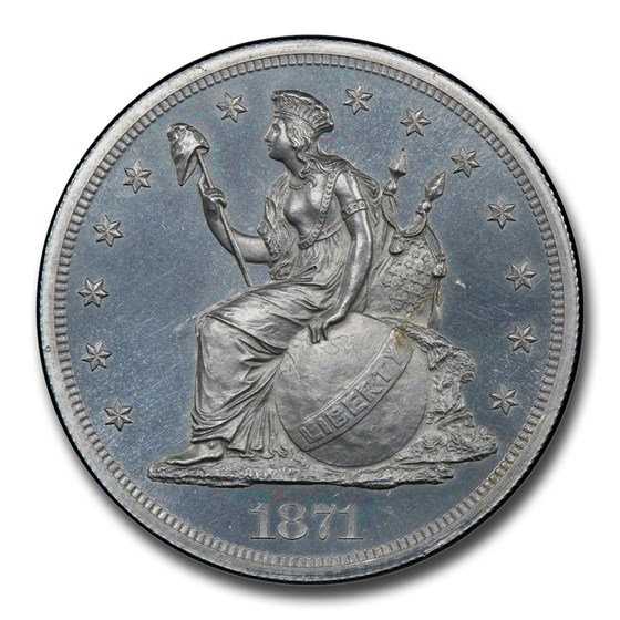 Buy 1871 Liberty Seated Dollar Pattern PR-66 Cameo PCGS (J-1149) | APMEX
