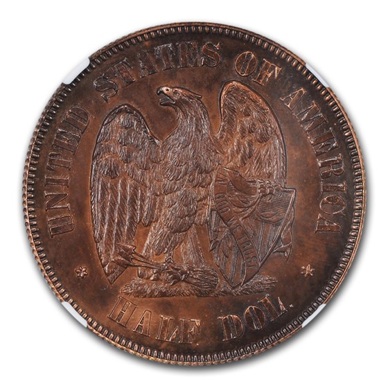 Buy 1872 Amazonian Half Dollar Pattern PR-67 RB NGC (J-1201) | APMEX