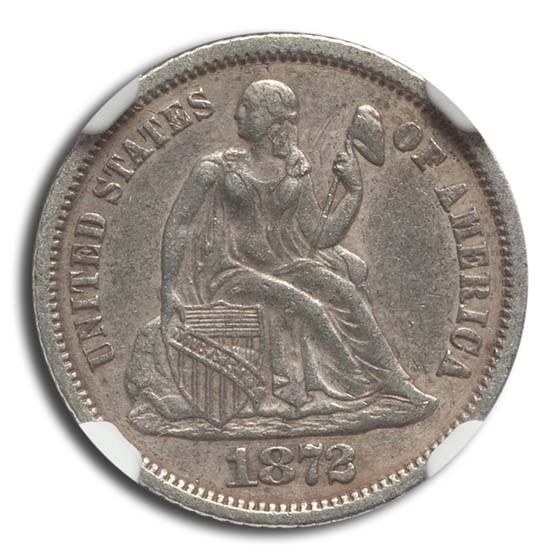 Buy 1872-CC Liberty Seated Dime XF-40 NGC | APMEX