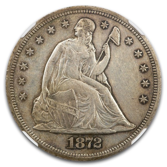 Buy 1872 Seated Liberty Dollar PF-55 NGC | APMEX