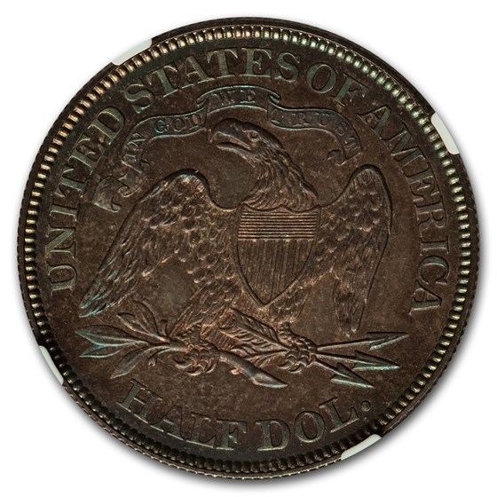 Buy 1872 Liberty Seated Half Dollar PF-65 NGC | APMEX