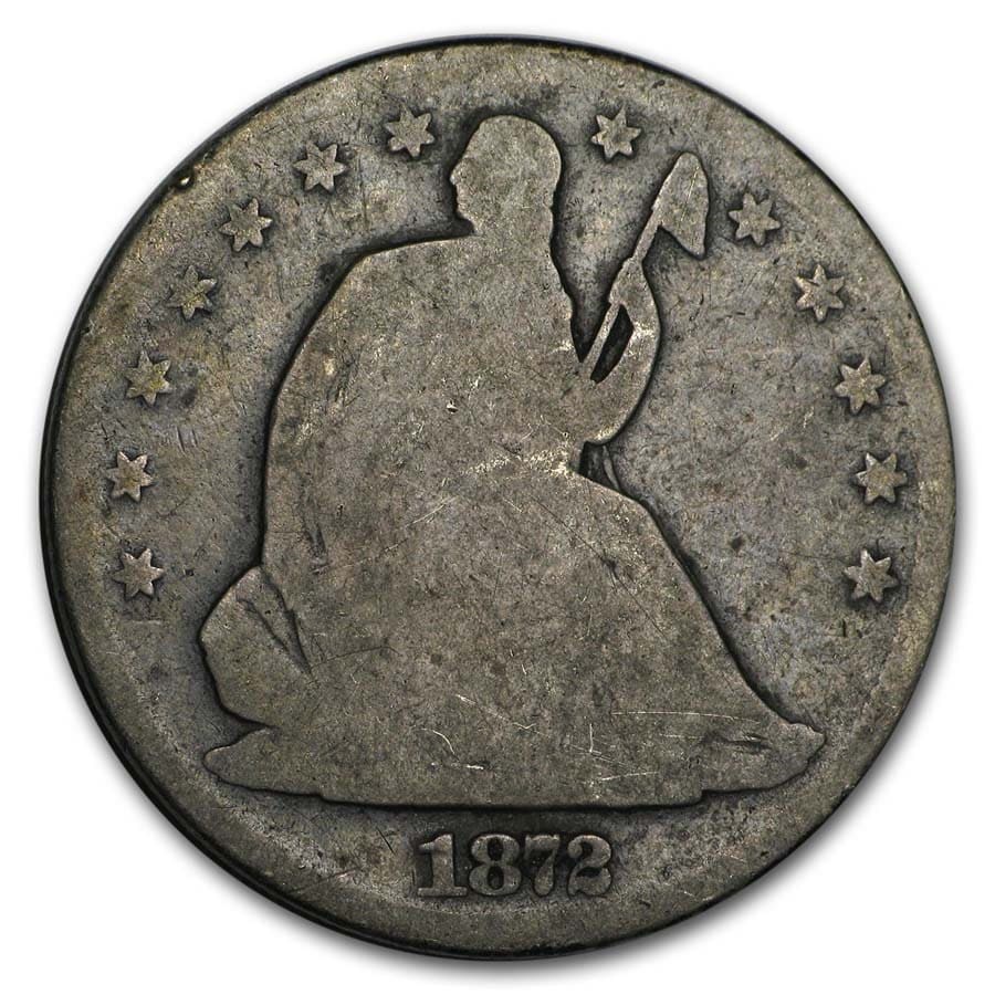 Buy 1872-S Liberty Seated Half Dollar Good | APMEX