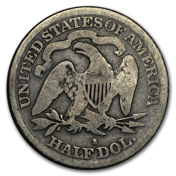 Buy 1872-S Liberty Seated Half Dollar Good | APMEX