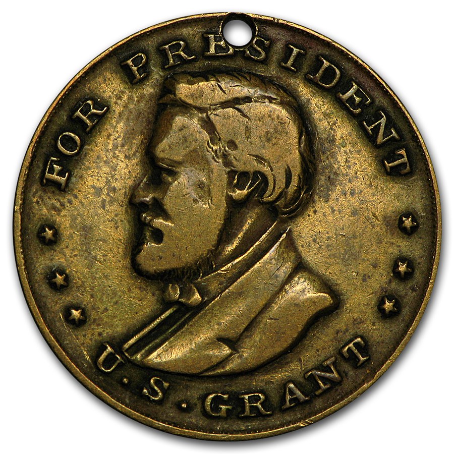 Buy 1872 U.S. Grant/Wilson Presidential Campaign Medal VF | APMEX