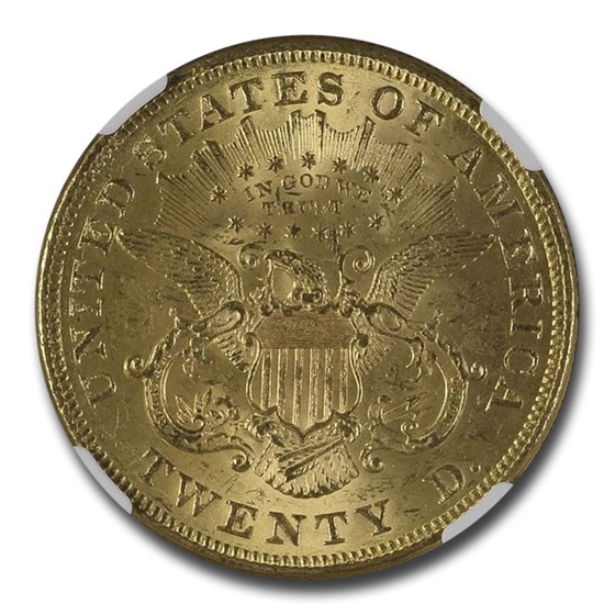 Buy 1873 $20 Liberty Gold Double Eagle MS-63 NGC (Open 3 DDO FS-101) | APMEX