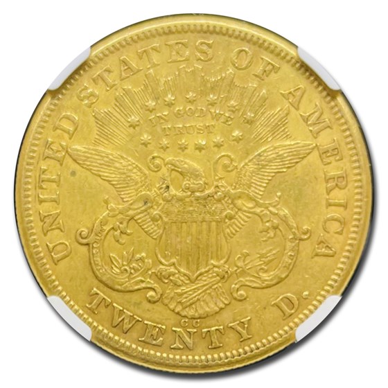 Buy 1873-CC $20 Liberty Gold Double Eagle AU-53 NGC | APMEX